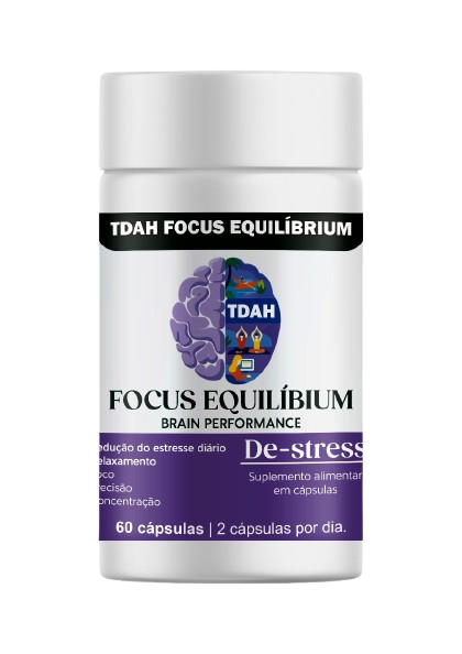 Focus Equilibrium | Suplemento para Foco Mental e Redução da Ansiedade
